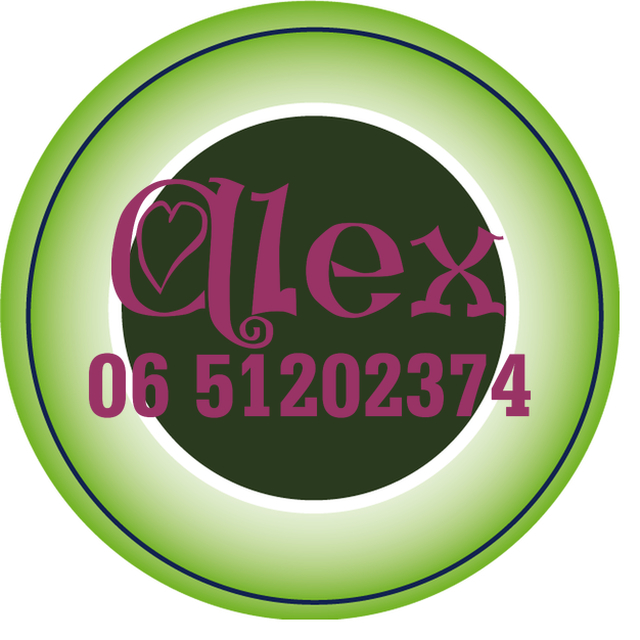 Sticker Groen 4 cm Rond Flex Cardinaal Rood zelf textiel bedrukken.